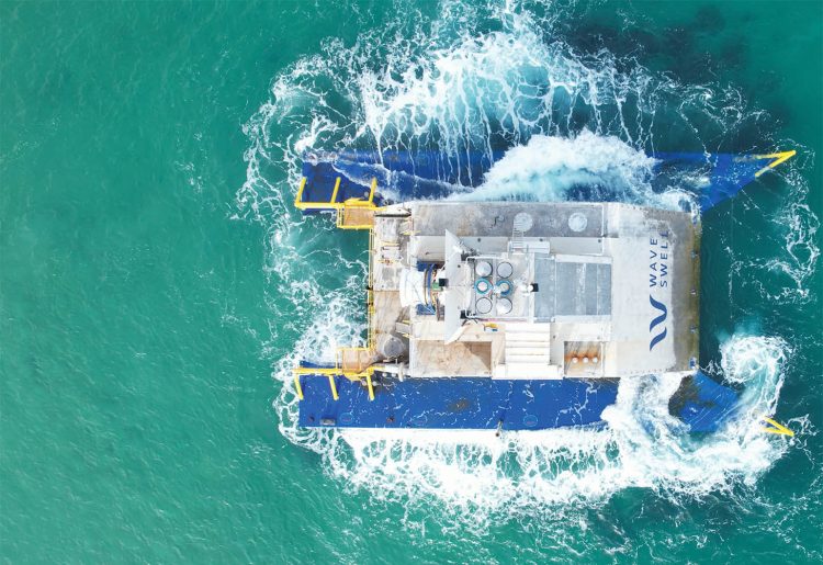 Pioneering wave energy project named year’s best - create digital