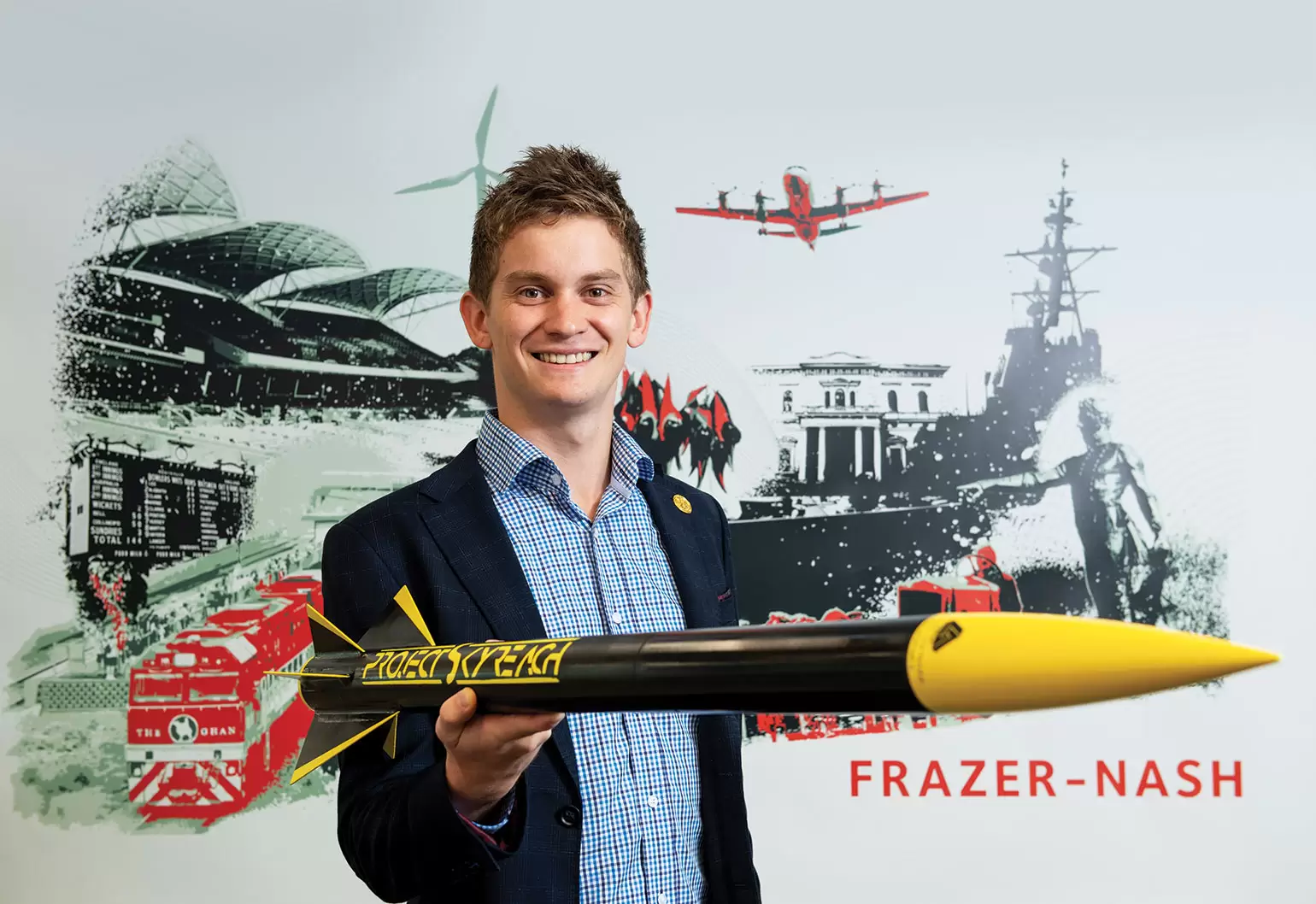 Young engineer Luke Heffernan is showing there's no limit to his ...