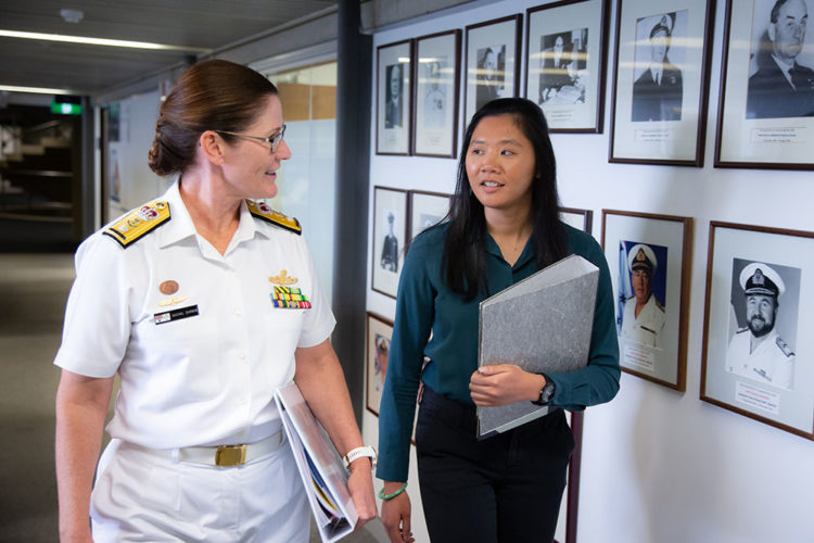 Meet the two women leading Australian Navy engineering - create digital