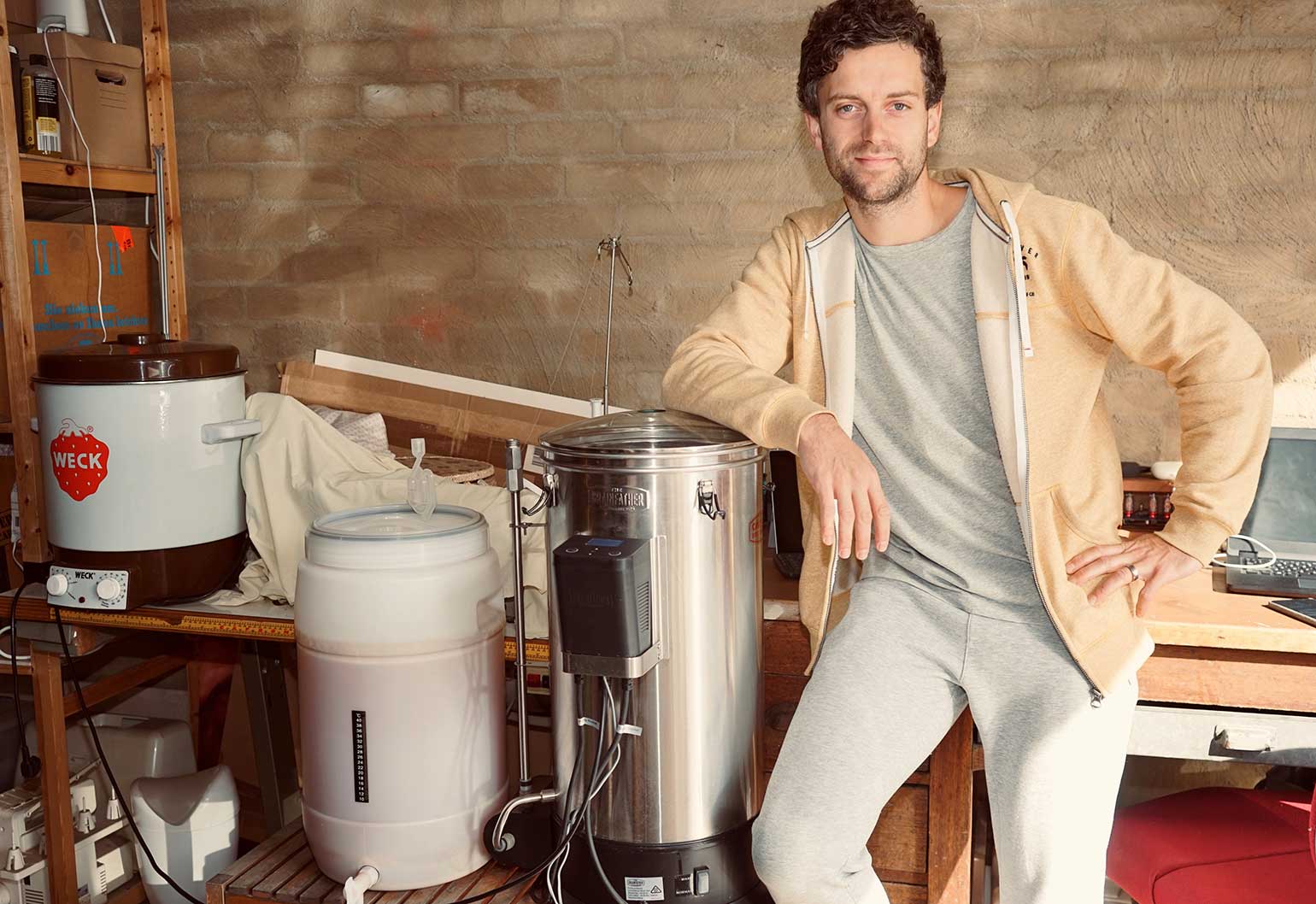 Brewing his own beer kept this engineer connected during the pandemic ...