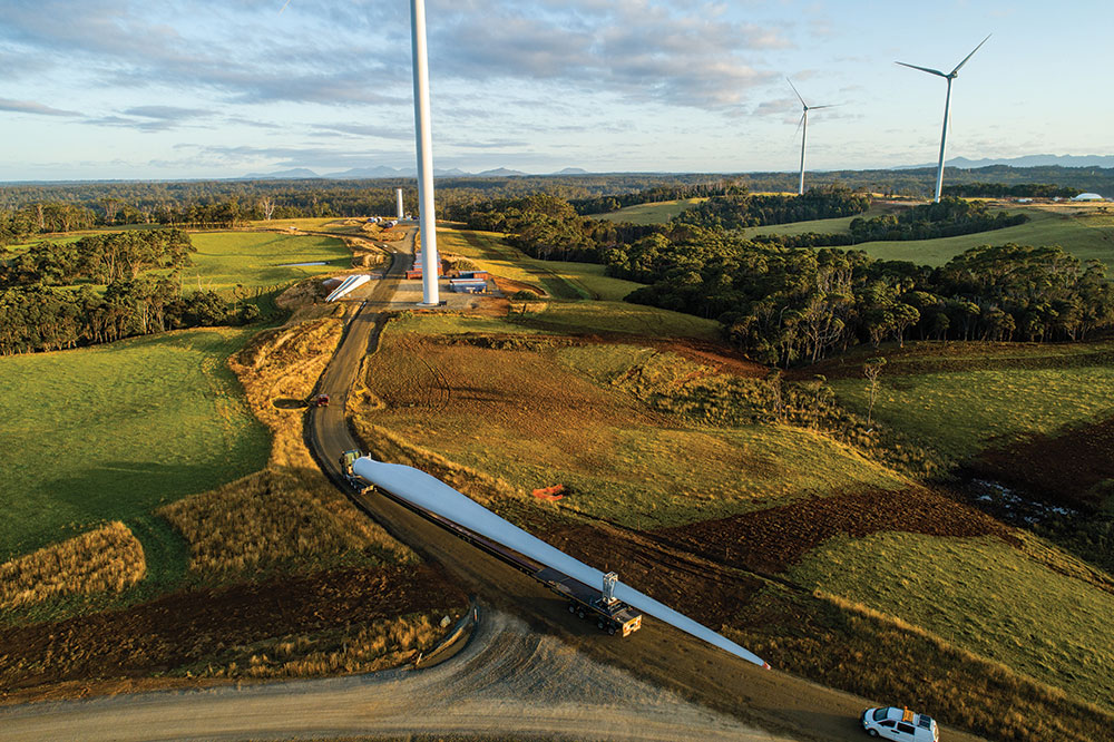 How engineers built Tasmania’s tallest and most remote wind farm ...