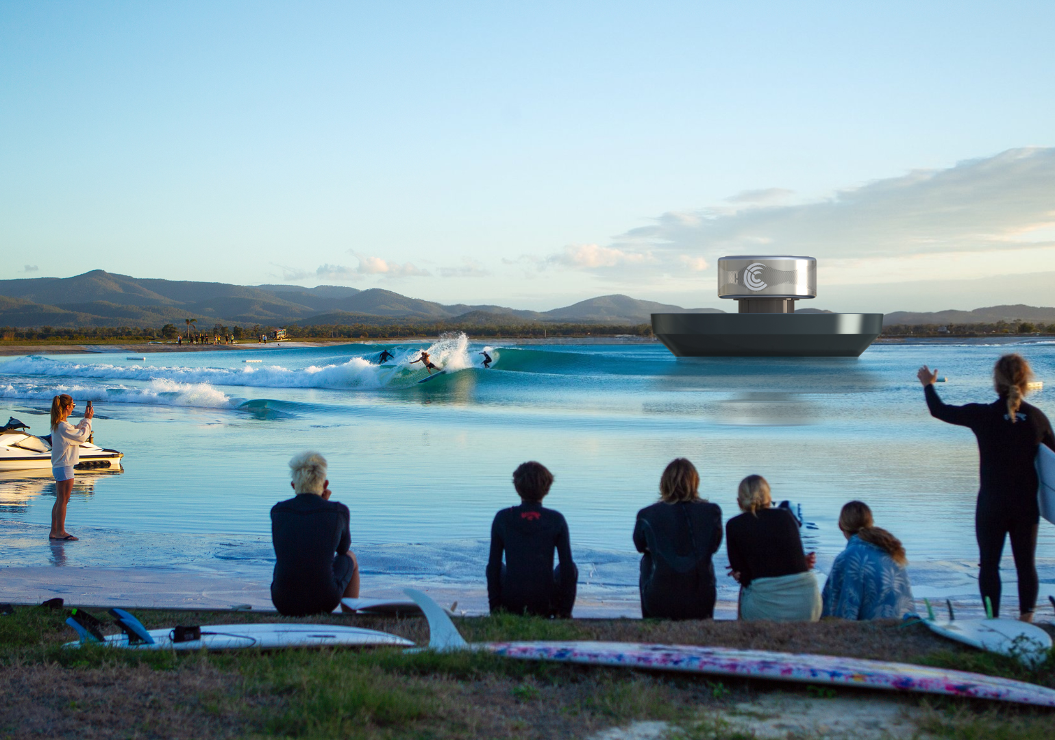 Surf’s up: The giant plunger making waves in surf park technology ...