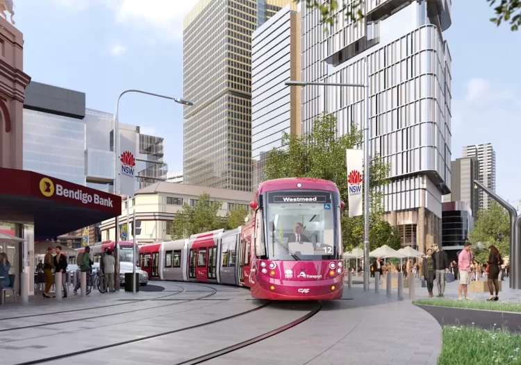 Infographic: Constructing Parramatta Light Rail - create digital