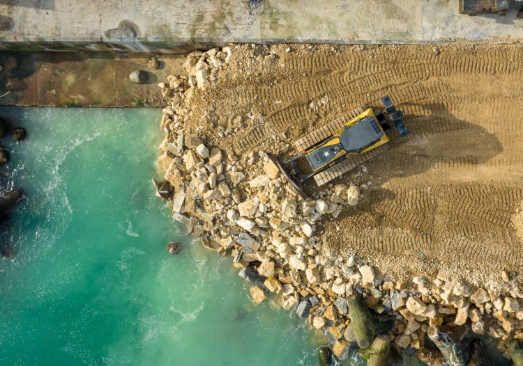 How coastal engineers work with nature to keep foreshores stable