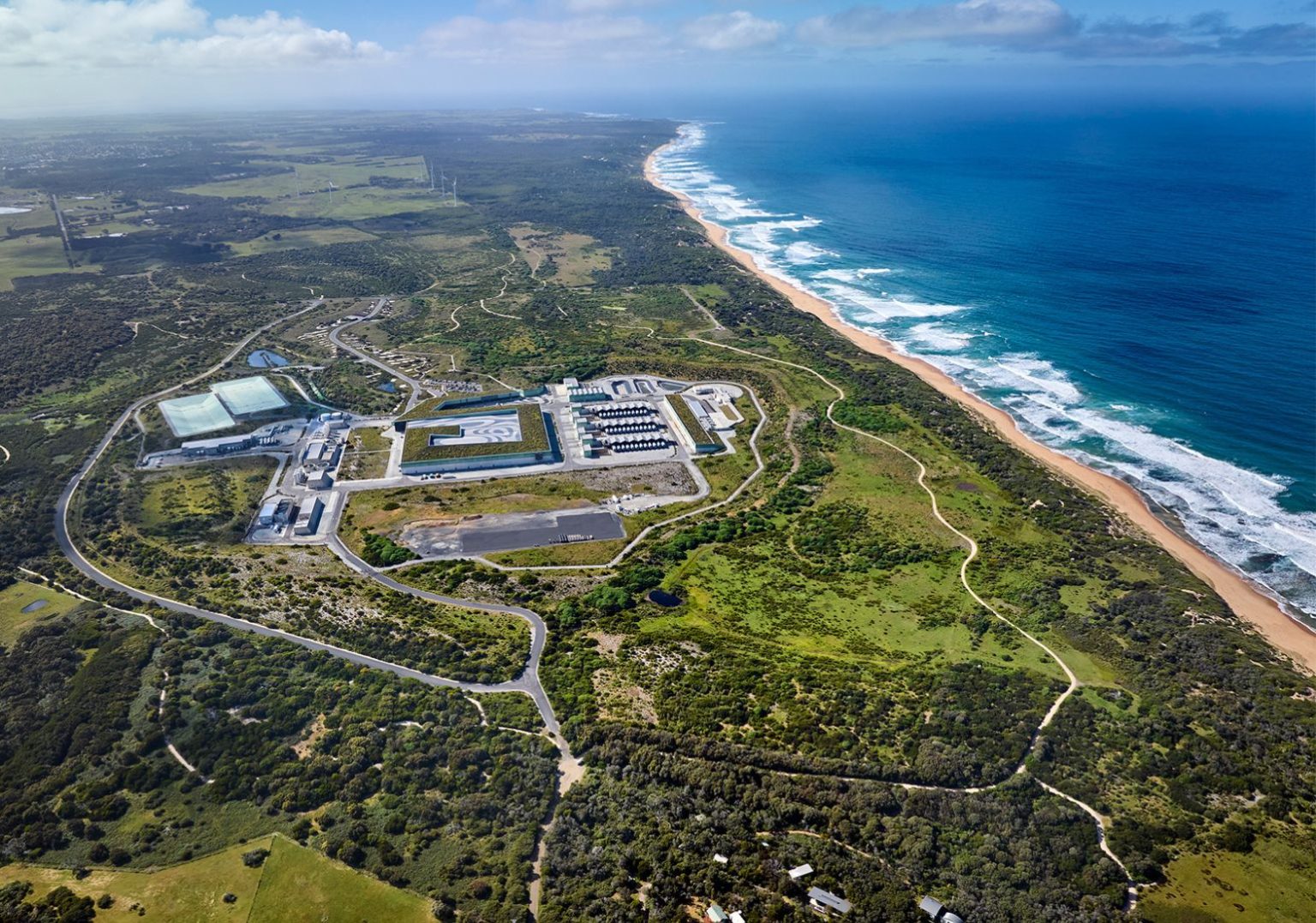 Engineering desal plants that protect coastlines